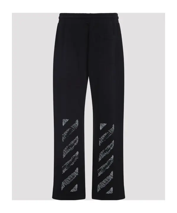 Off-White Logo Embroidered Drawstring Pants