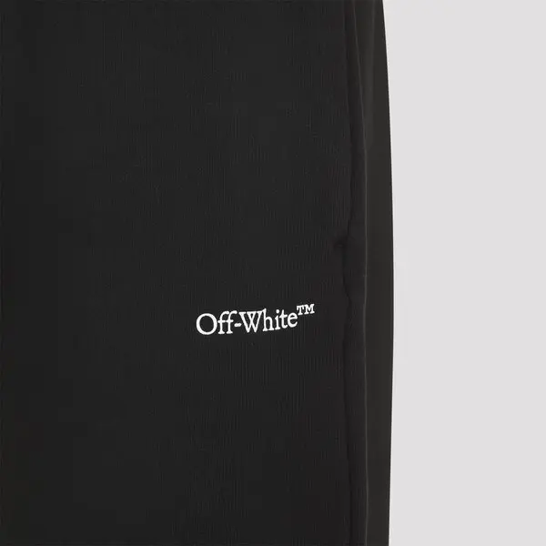 Off-White Logo Embroidered Drawstring Pants