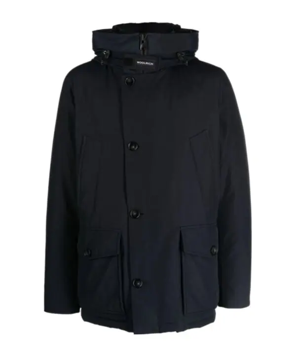 Woolrich Long-sleeved Hooded Casual Jacket