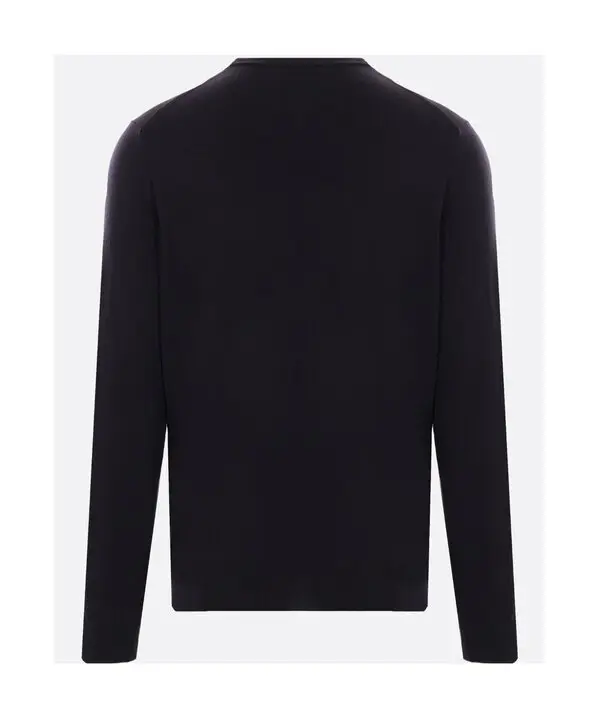 ZANONE Crew Neck Knitted Jumper - Black