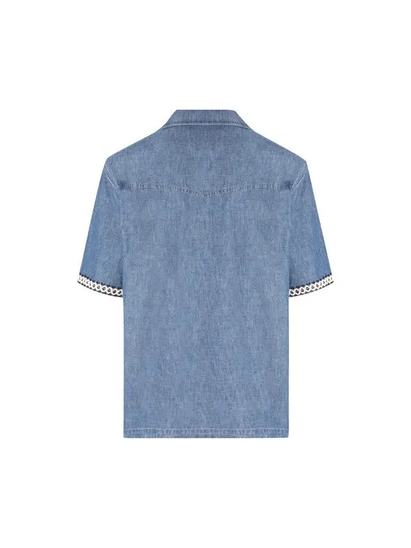 Valentino Garavani Button-up Denim Shirt
