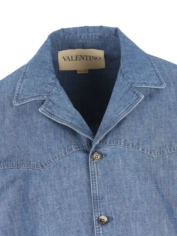 Valentino Garavani Button-up Denim Shirt