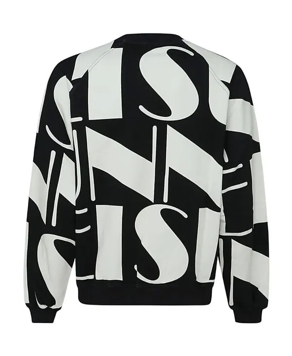 Sunnei Printed Round Neck Sweater
