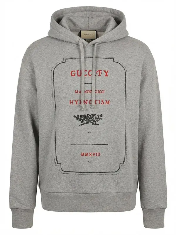 Gucci Printed Hooded Hoodie