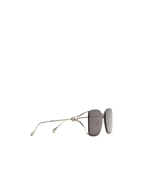 Gucci Square Frame Sunglasses - Gray