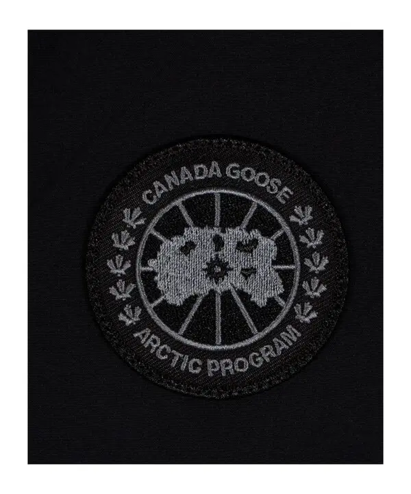 Canada Goose Sleeveless Quilted Vest With Logo Patch - Black