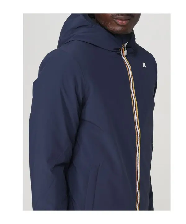 K-WAY Long Sleeve Hooded Reversible Zip-up Jacket