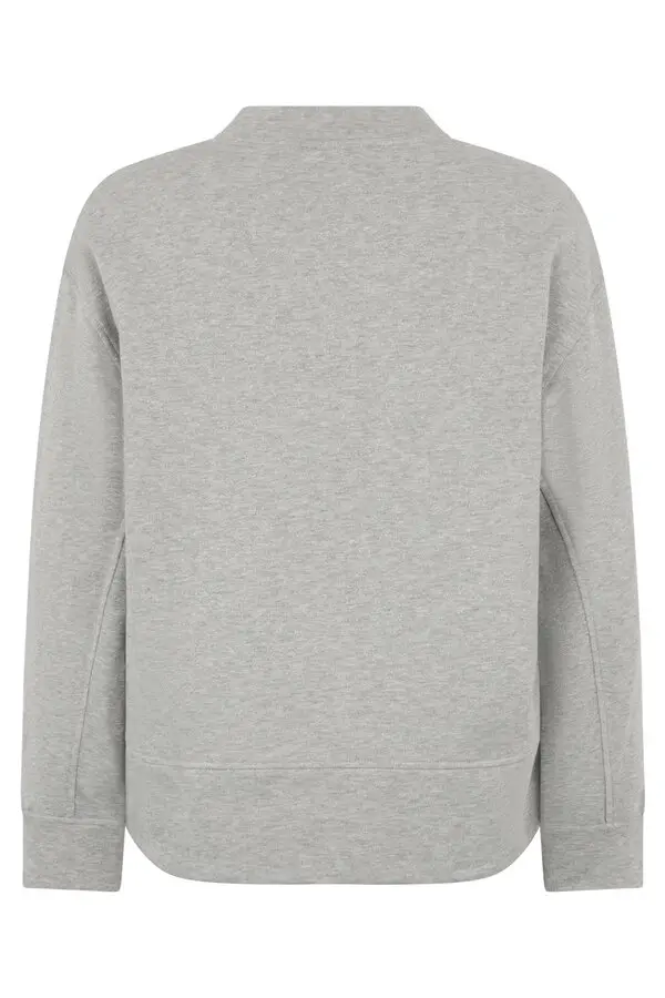 Peserico Side Slits Long Sleeved Sweatshirt