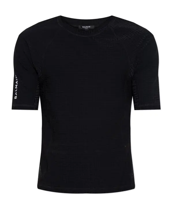 Balmain Crew Neck T-shirt