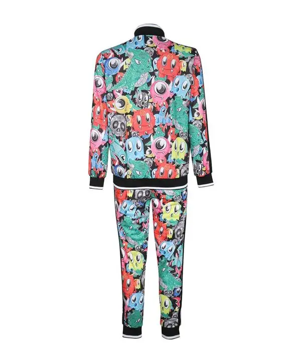 Philipp Plein Cartoon-print Two-piece Tracksuit - Multicolor