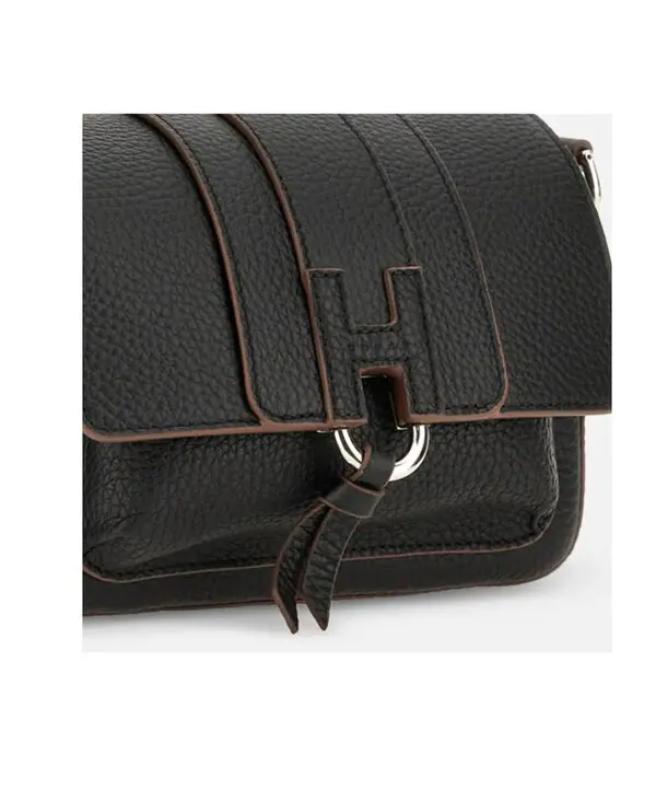 Hogan Trend Flap Bag - Black