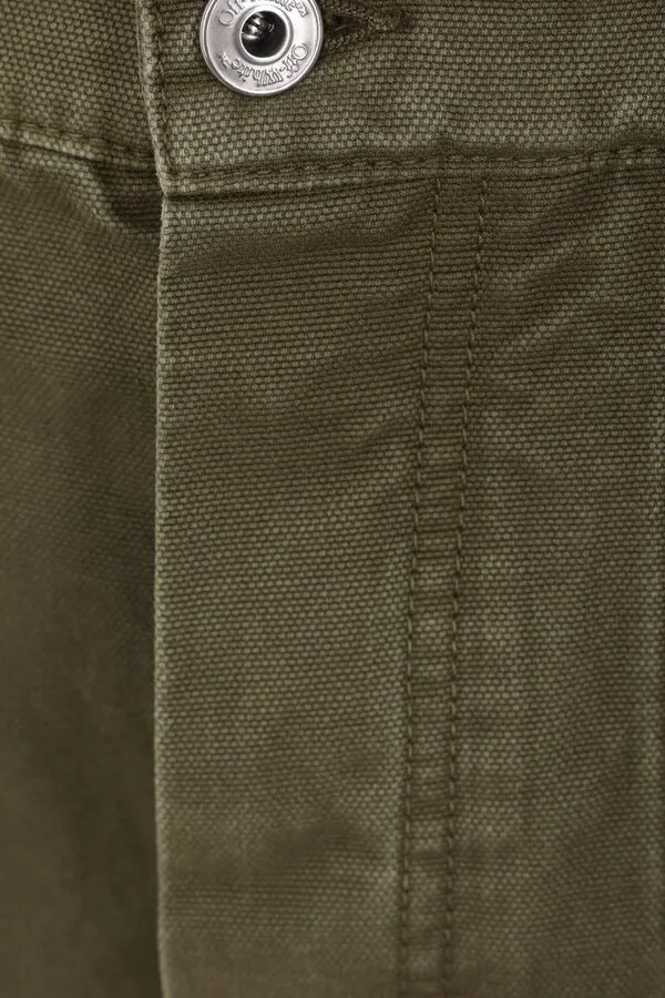 Off-White Logo Patch Straight-leg Jeans
