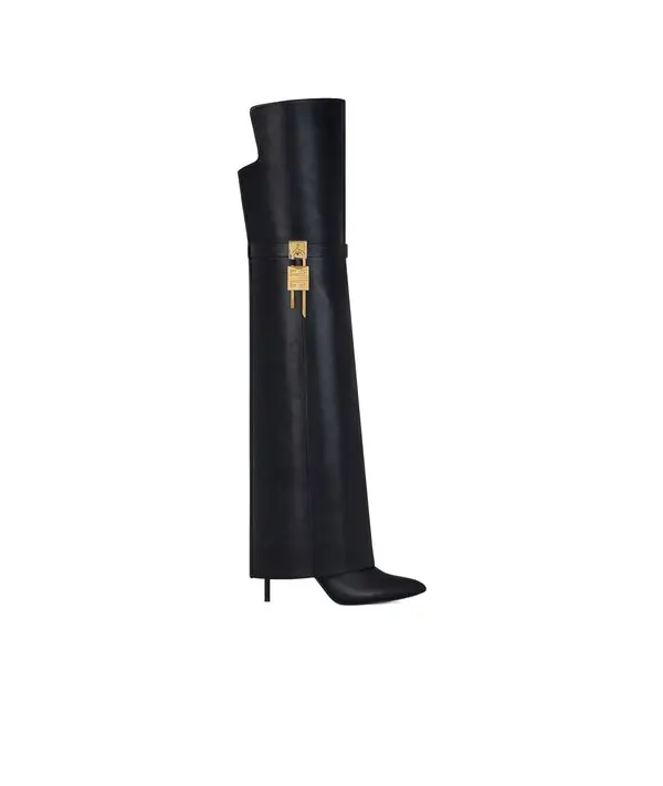 Givenchy Shark Lock Stiletto Over-the-knee Boots
