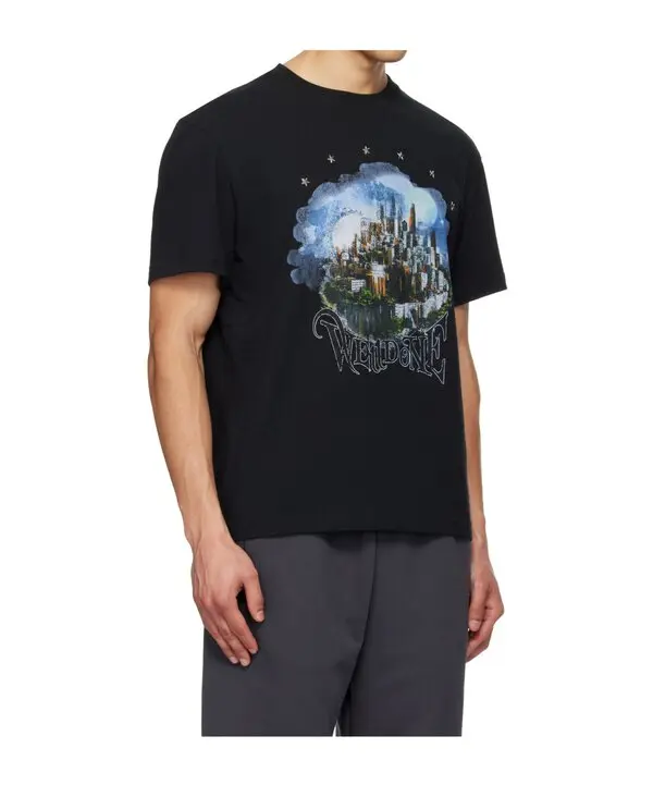 We11Done Crew Neck Short-sleeved T-shirt - Black
