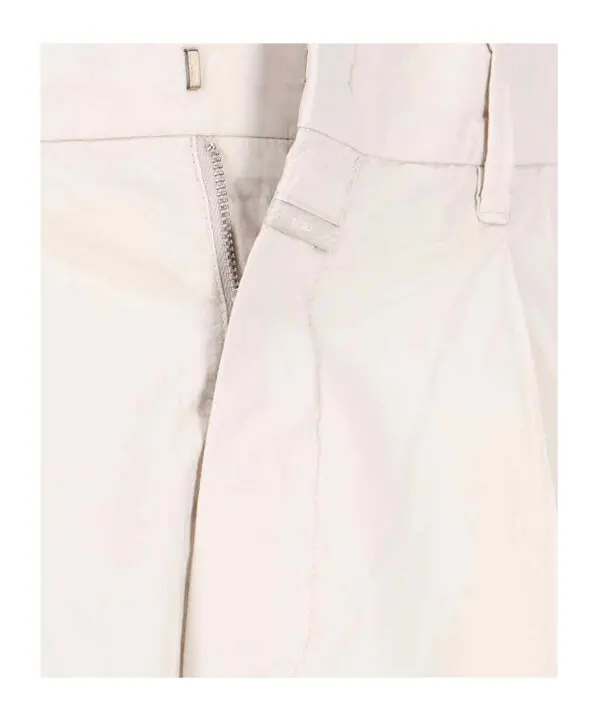 Closed Pleated Wide Leg Pants