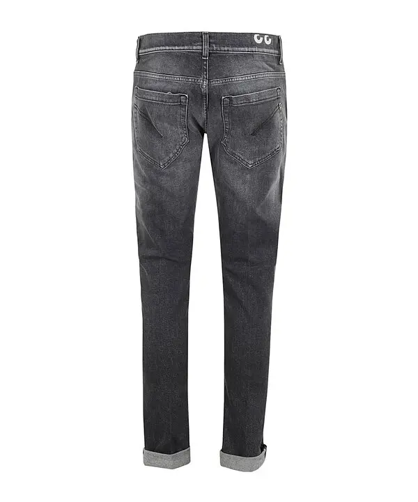 DONDUP Rolled Hem Slim Fit Pants