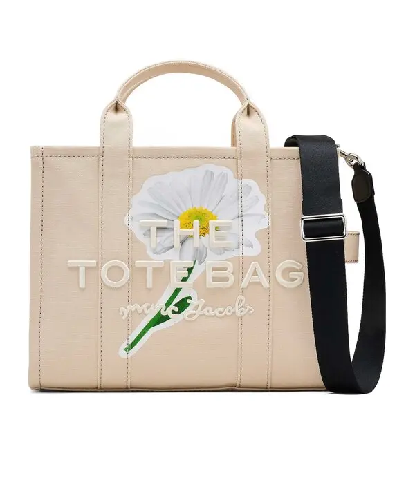Marc Jacobs Daisy Script Medium Tote Bag - Nude