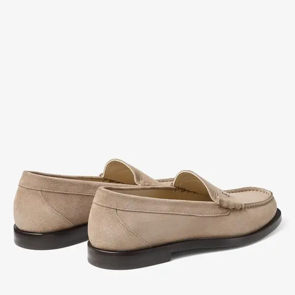 JIMMY CHOO Ethan Jc Emblem Loafers - Brown