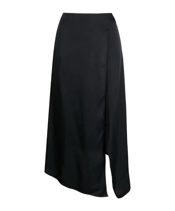 Stella McCartney Asymmetrical High-waisted Midi Skirt