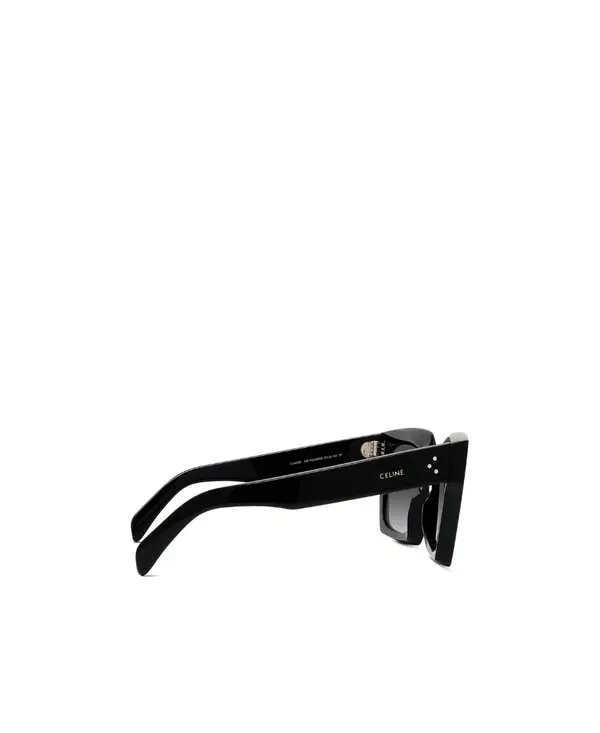 Celine Square Frame Sunglasses - Black