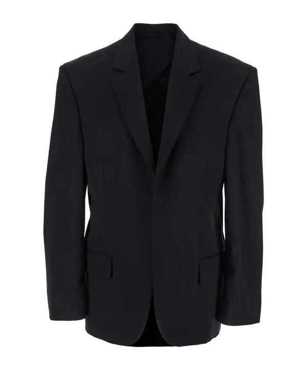 Balenciaga Notch Lapel Tailored Jacket