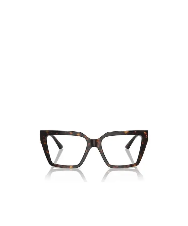 JIMMY CHOO Geometrically Framed Eyeglasses - Black