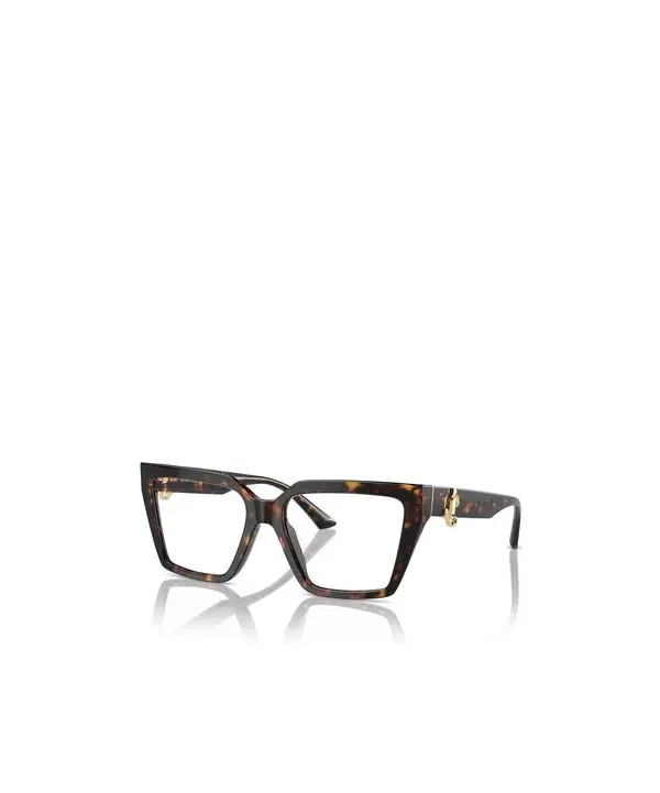 JIMMY CHOO Geometrically Framed Eyeglasses