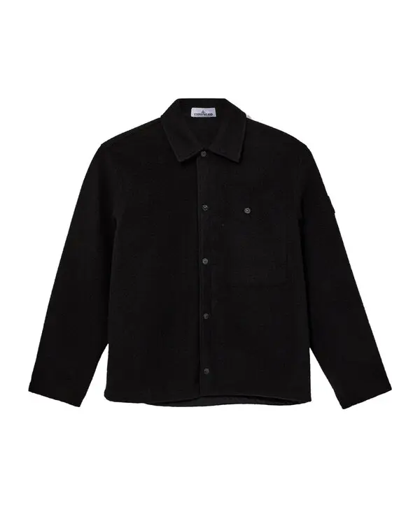 Stone Island Logo Patch Overshirt
