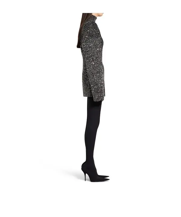 Balenciaga Paillette Engineered Hourglass Top