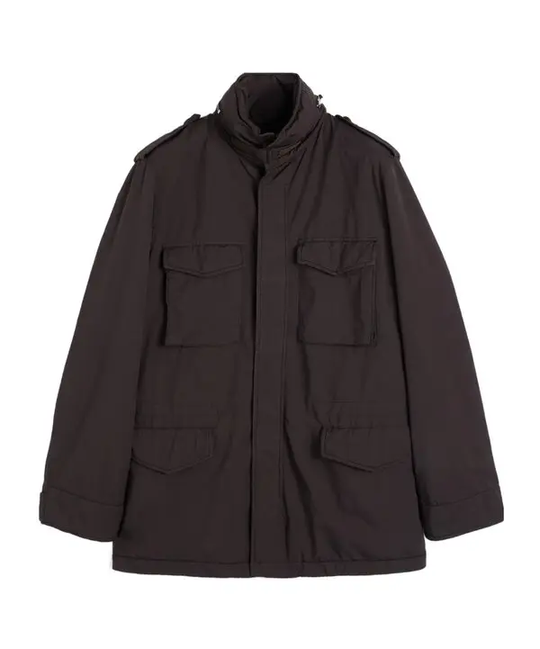 Aspesi Hooded Utility Jacket - Black