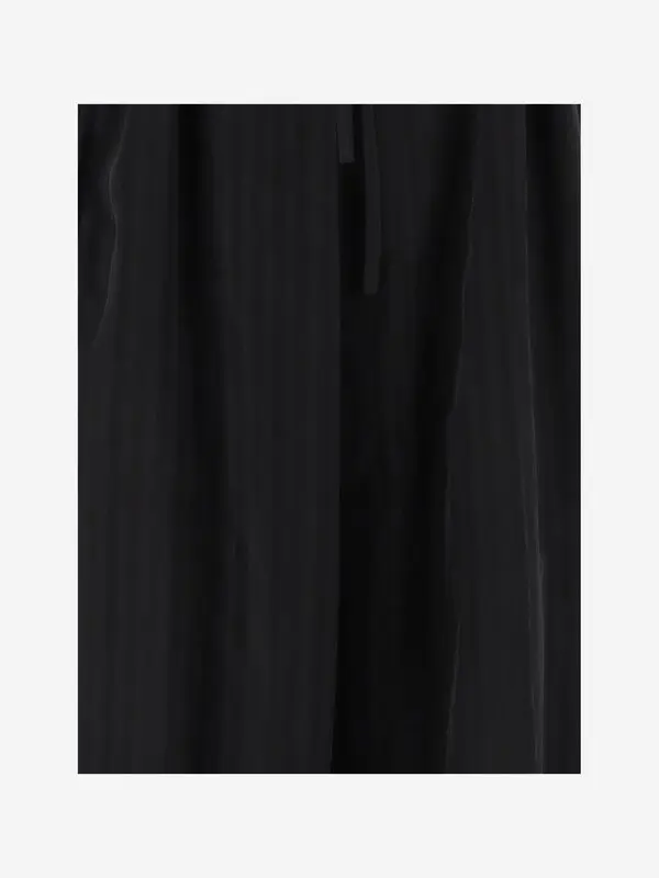Balenciaga Striped Loose-fit Trousers