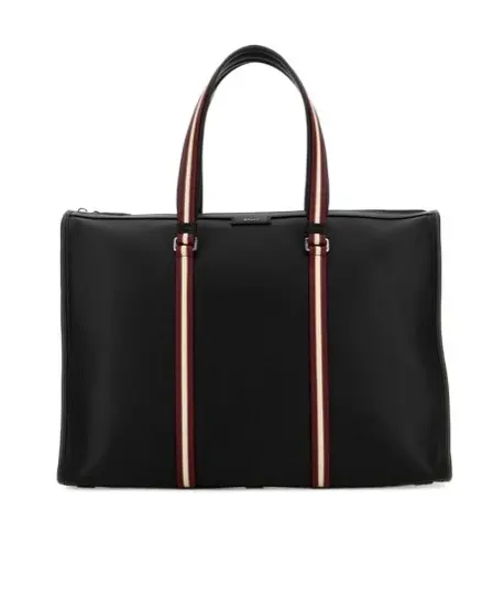 Bally Zipped Tote Bag - Black