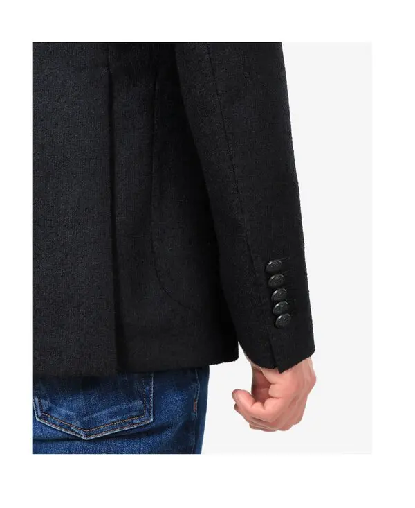 Tagliatore Logo Single-breasted Blazer - Black