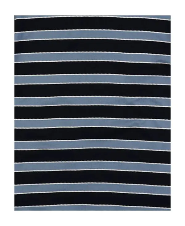 Dunhill Striped Polo Shirt - Black