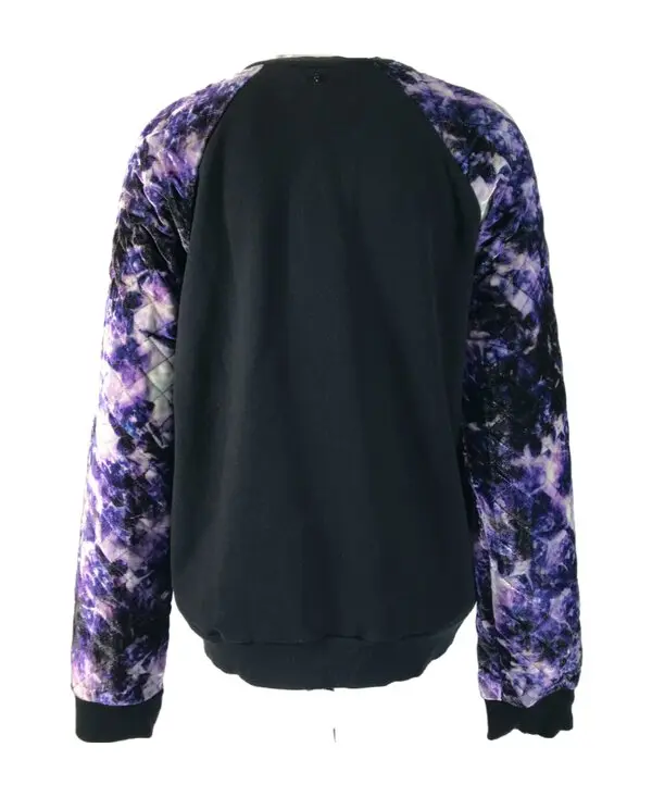 Sportmax Long-sleeved Hoodie With Tie-dye Details