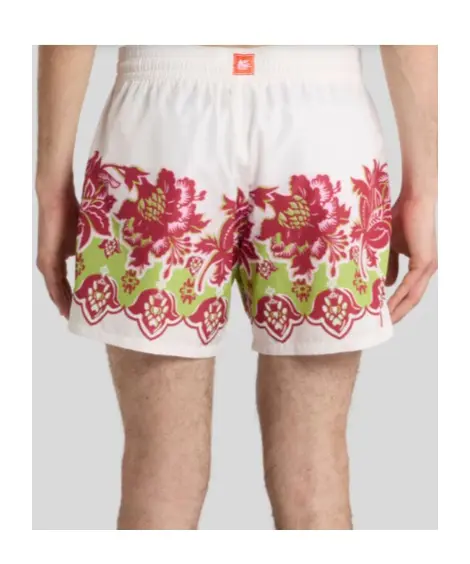 Etro Floral Printed Drawstring Swim Shorts