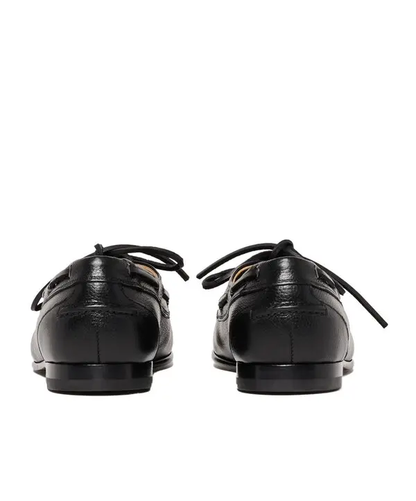 SCAROSSO Ginevro Lace-up Loafers