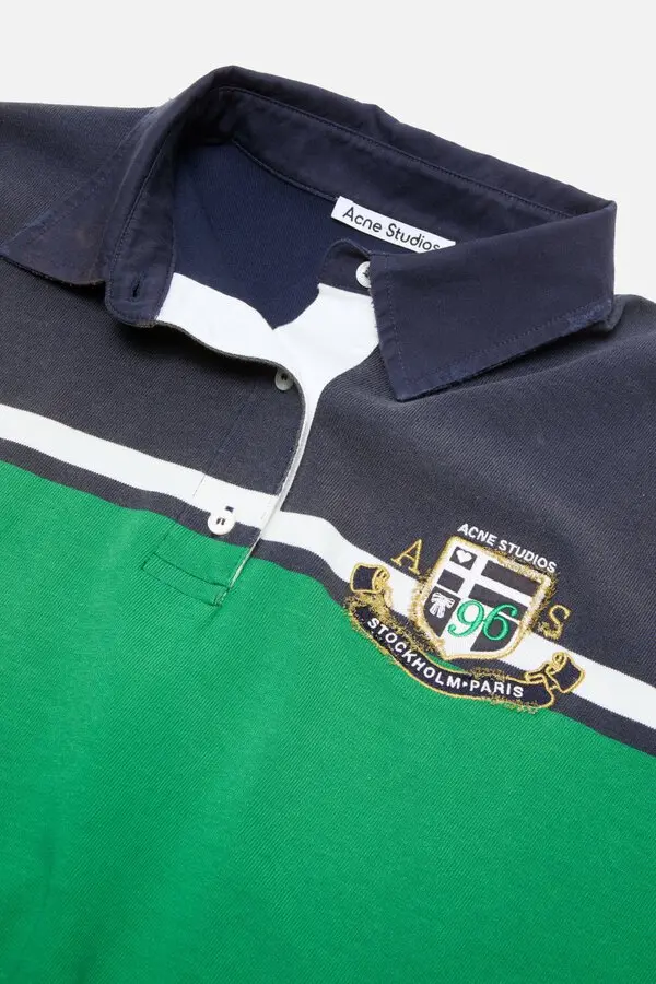 Acne Studios Long Sleeve Polo Dress
