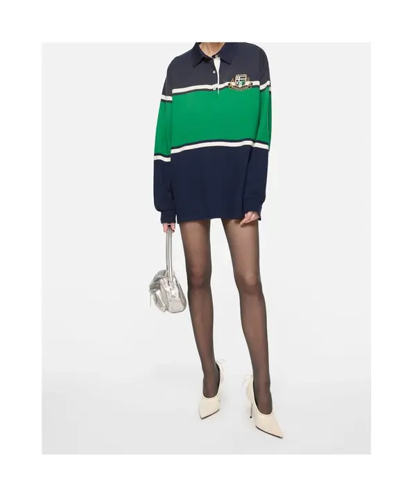 Acne Studios Long Sleeve Polo Dress