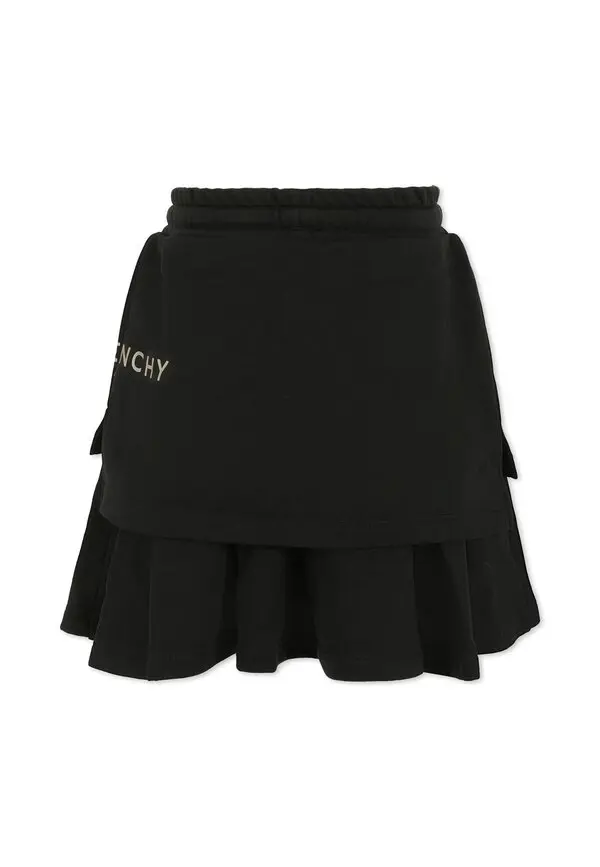 Givenchy Ruffled Skirt - Black