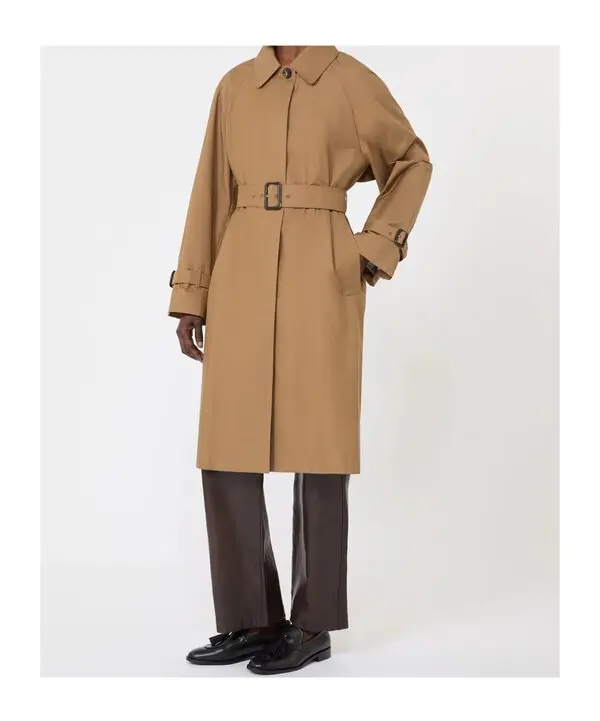 Max Mara Long-sleeved Trench Coat