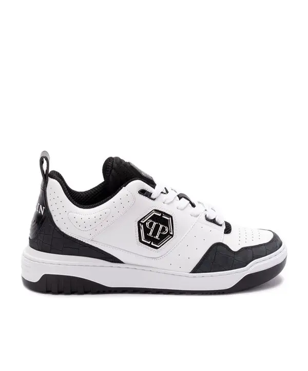 Philipp Plein Logo-appliqué Sneakers - White