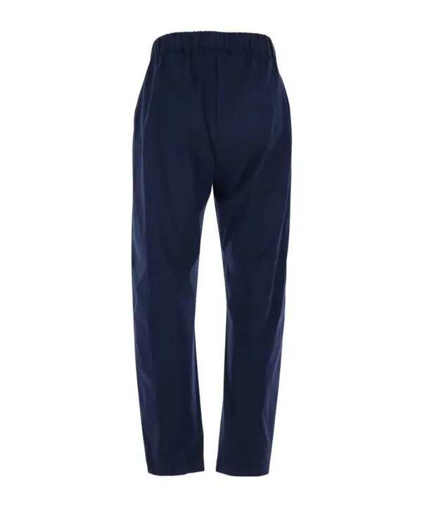 SEMICOUTURE Buddy Drawstring Waist Pants - Blue