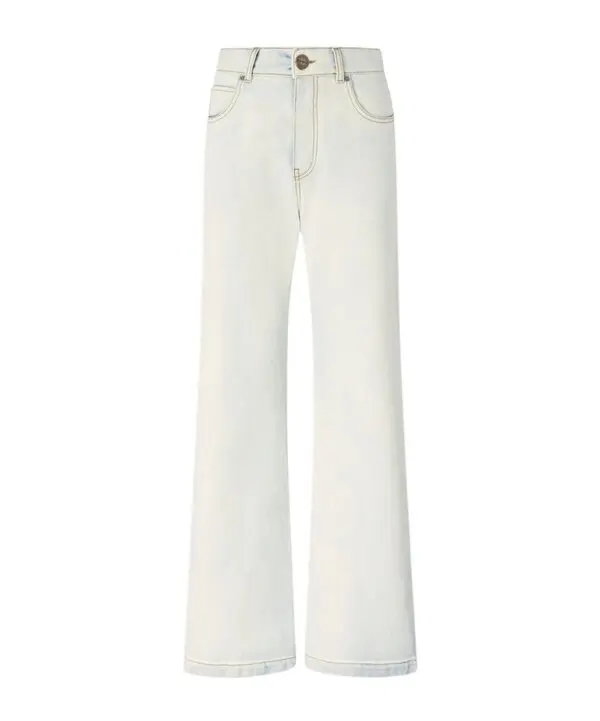 Pinko Wanda Wide-leg Jeans - Light Blue