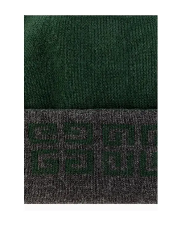 Givenchy Logo Beanie - Black