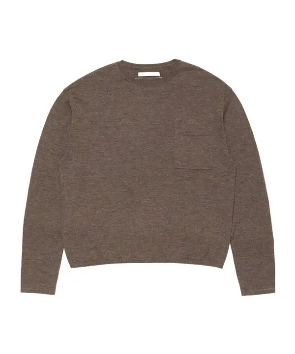 Acne Studios Logo Patch Crewneck Jumper