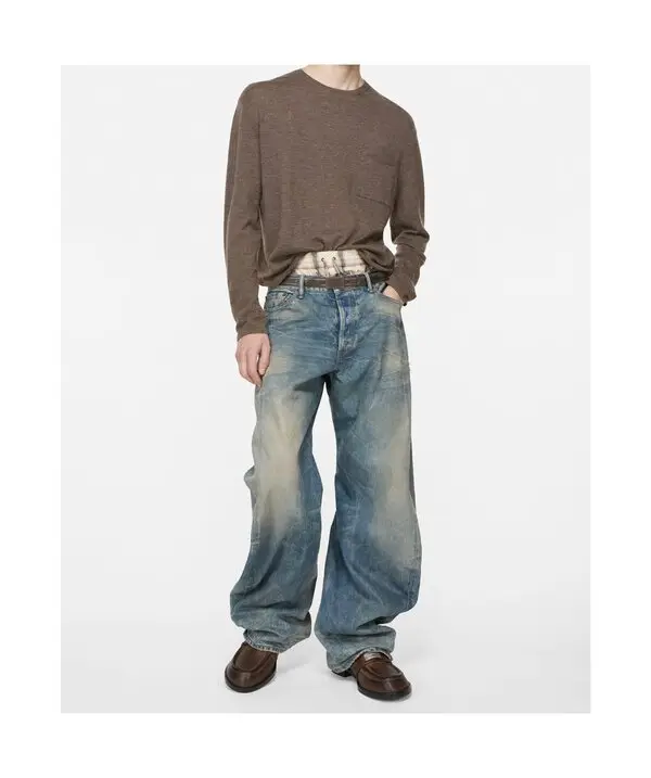 Acne Studios Logo Patch Crewneck Jumper