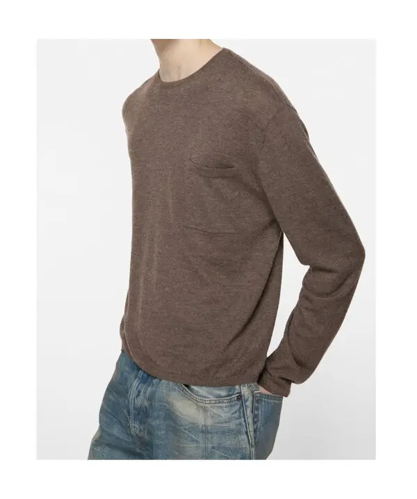 Acne Studios Logo Patch Crewneck Jumper