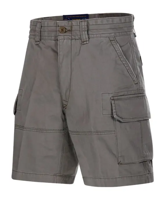 Polo Ralph Lauren Buttoned Cargo Shorts - Gray