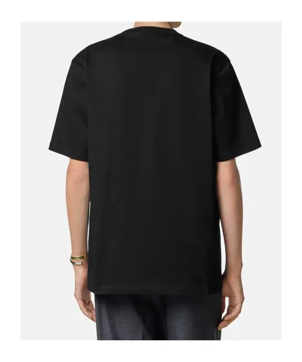 Versace Logo Printed Crewneck T-shirt